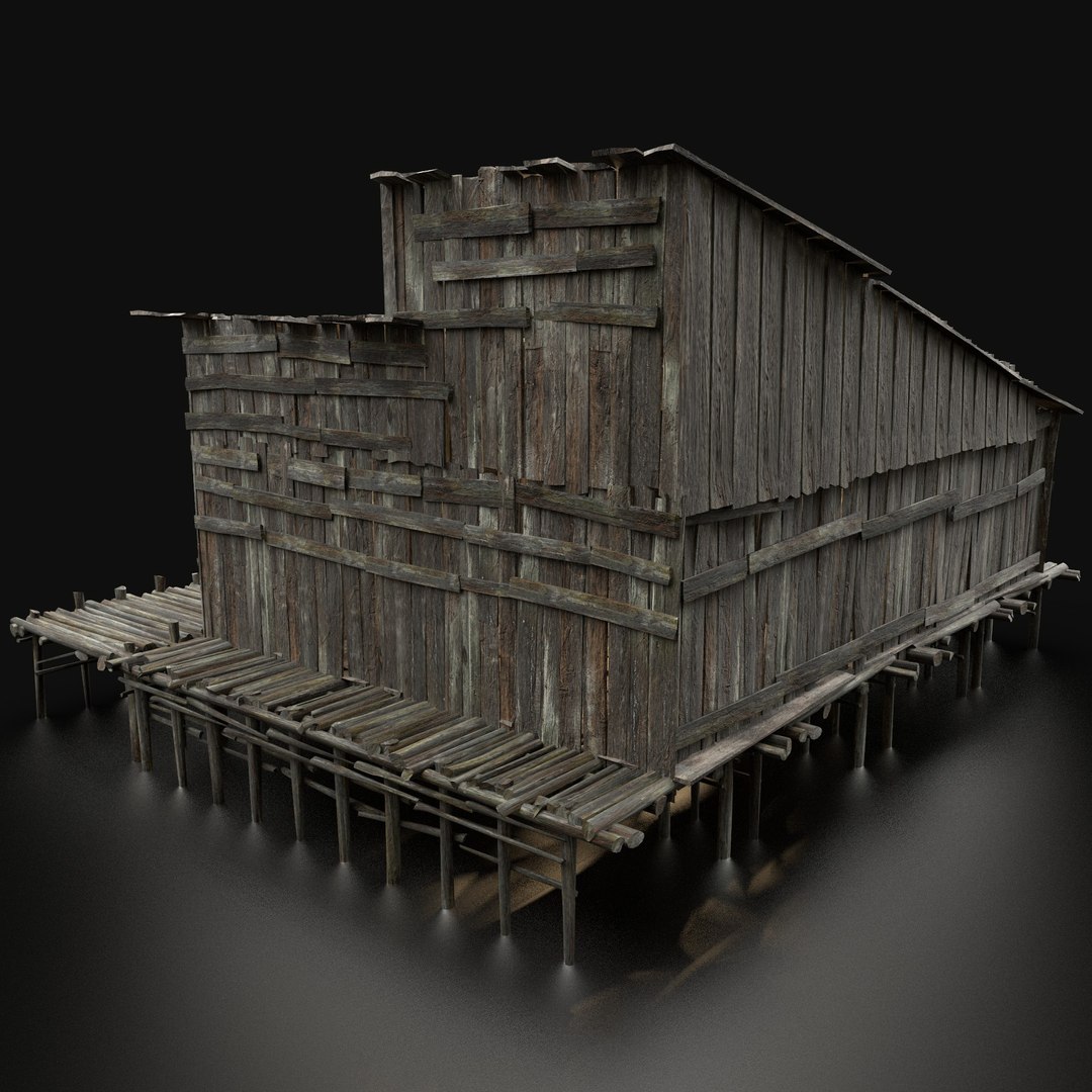 3D Swamp Wetland Wooden - TurboSquid 1676429