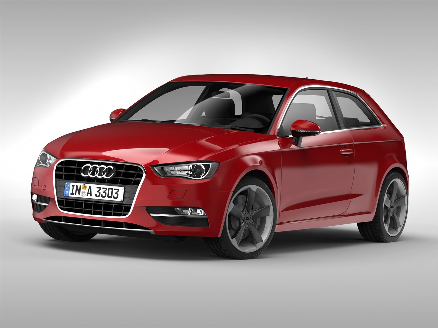 3ds Audi Car