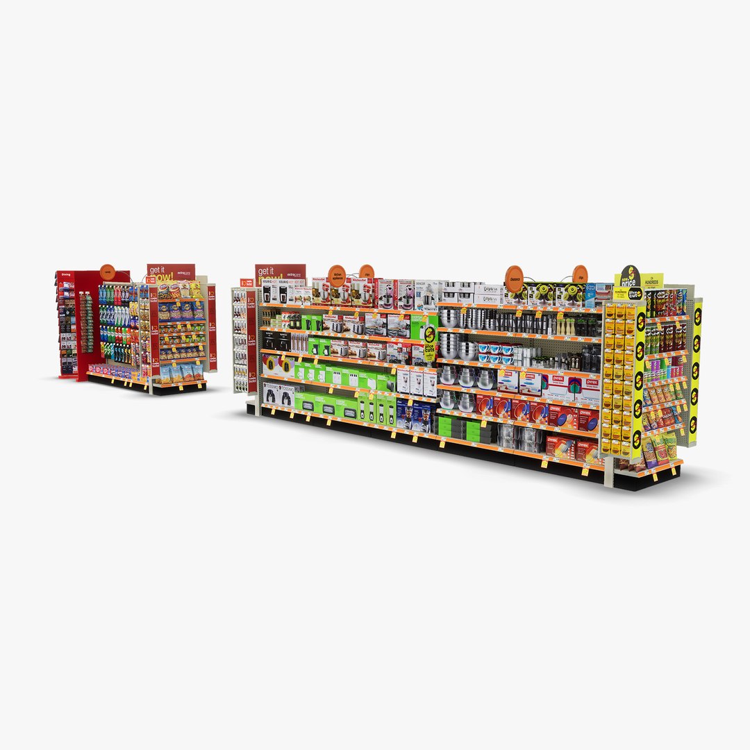3D Aisle 05 - Model - TurboSquid 1287645