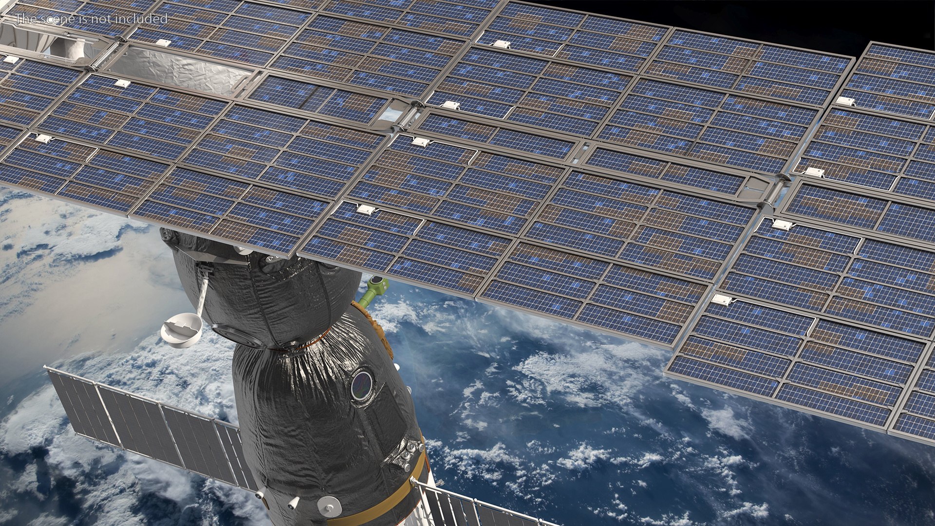 ISS Zvezda Service Module Fully Assembled 3D model - TurboSquid 1853344