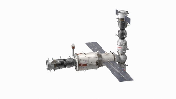 ISS Zvezda Service Module Fully Assembled 3D model - TurboSquid 1853344