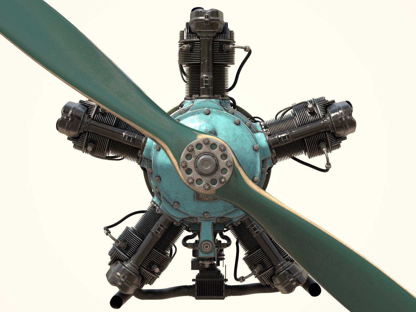 Shvetsov M-11 Radial Aircraft 3D Model - TurboSquid 1552317