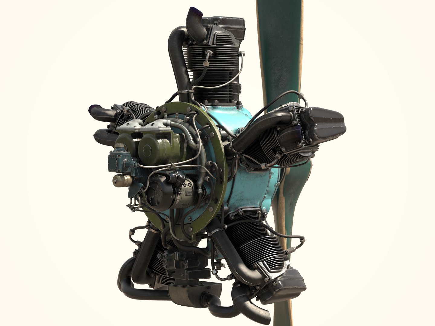 Shvetsov M-11 Radial Aircraft 3D Model - TurboSquid 1552317