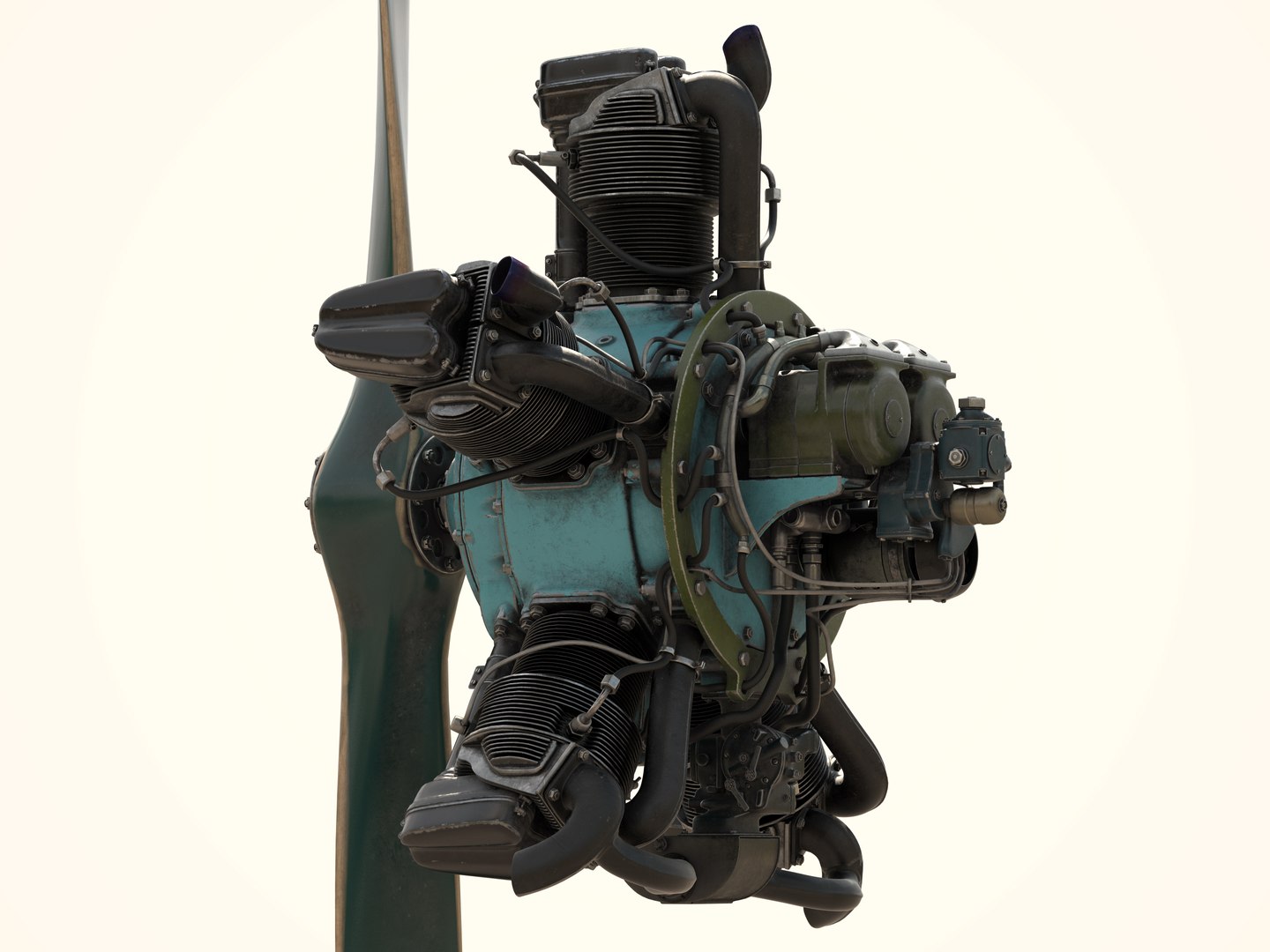 Shvetsov M-11 Radial Aircraft 3D Model - TurboSquid 1552317