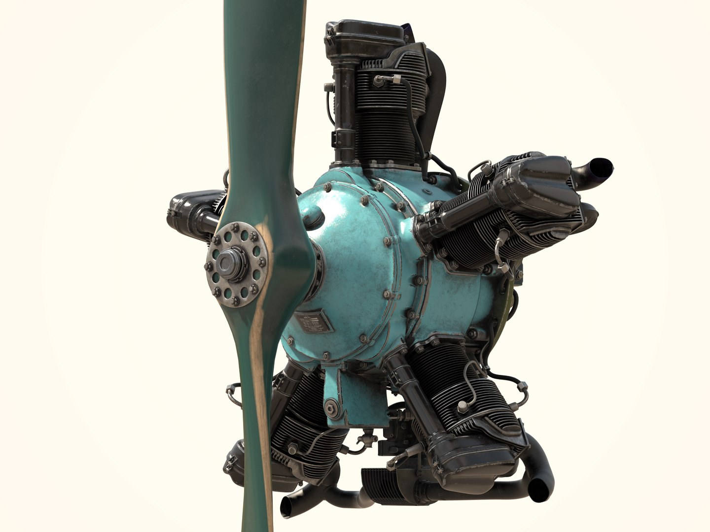 Shvetsov M-11 Radial Aircraft 3D Model - TurboSquid 1552317