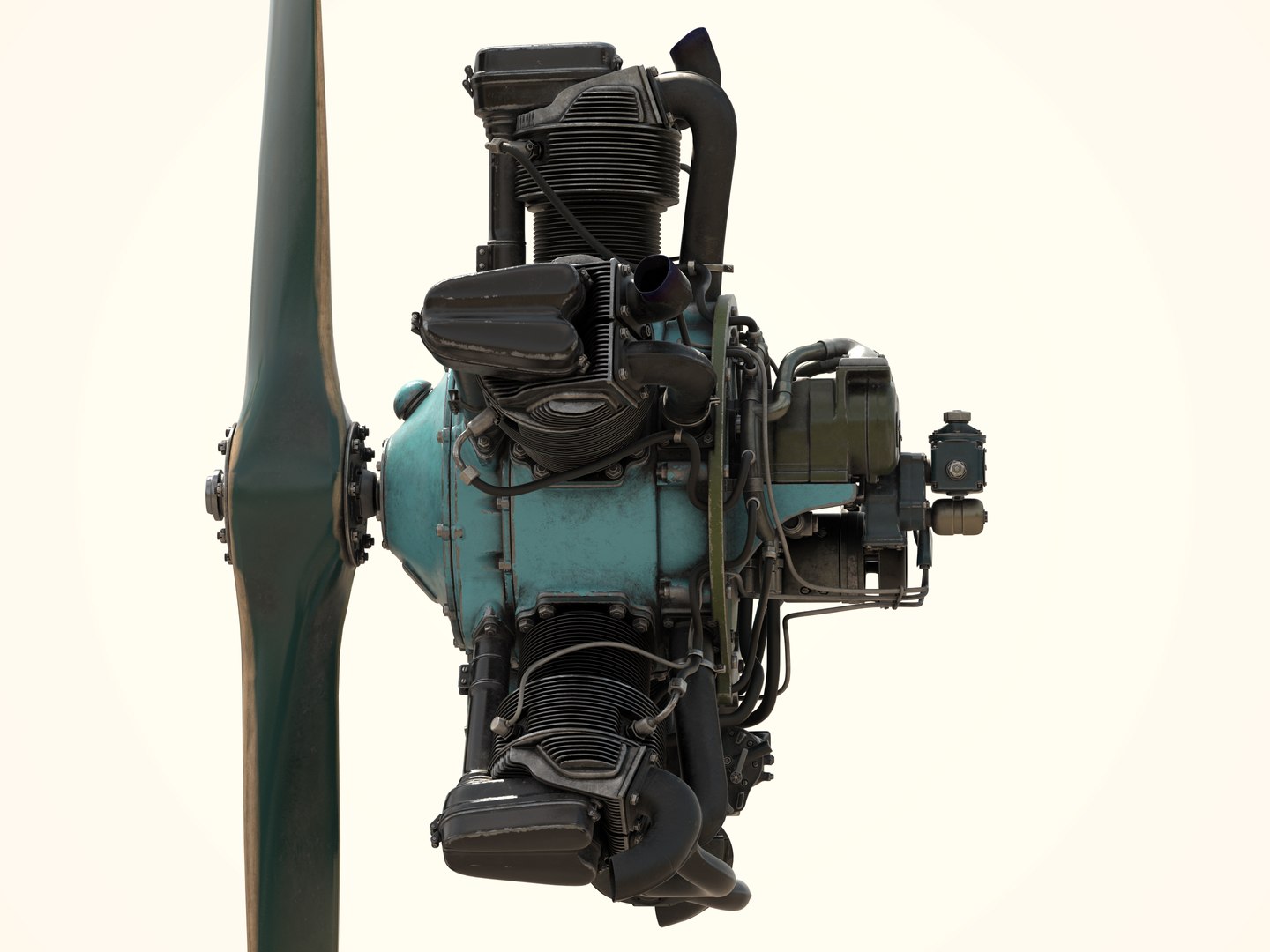 Shvetsov M-11 Radial Aircraft 3D Model - TurboSquid 1552317