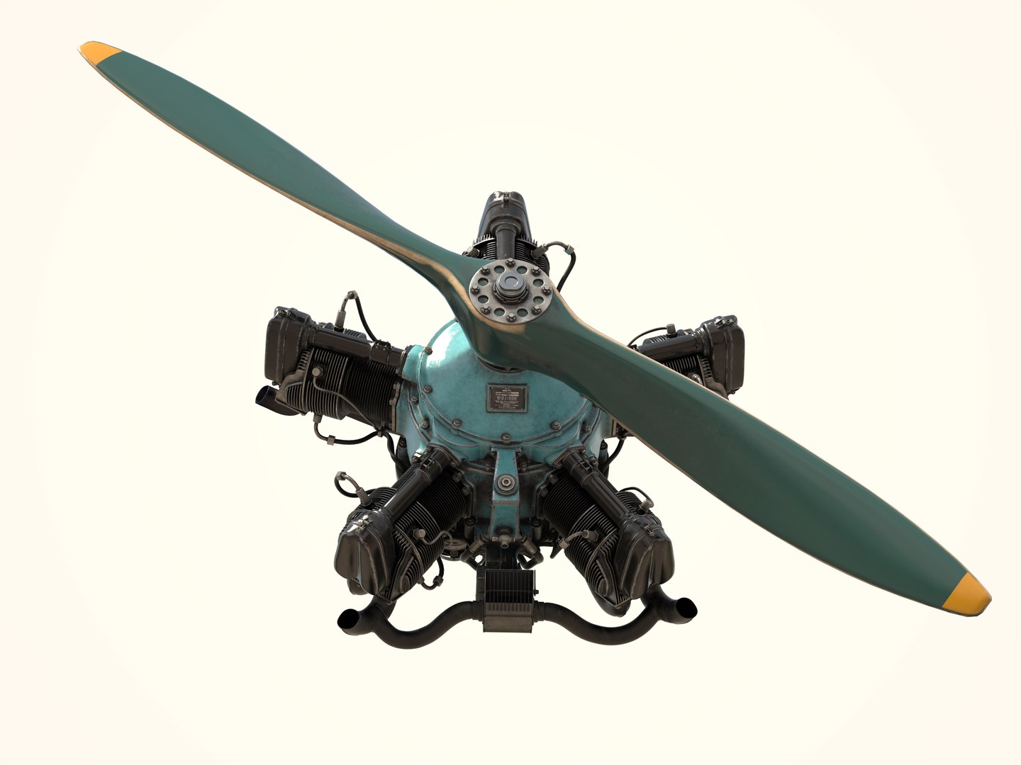 Shvetsov M-11 Radial Aircraft 3D Model - TurboSquid 1552317