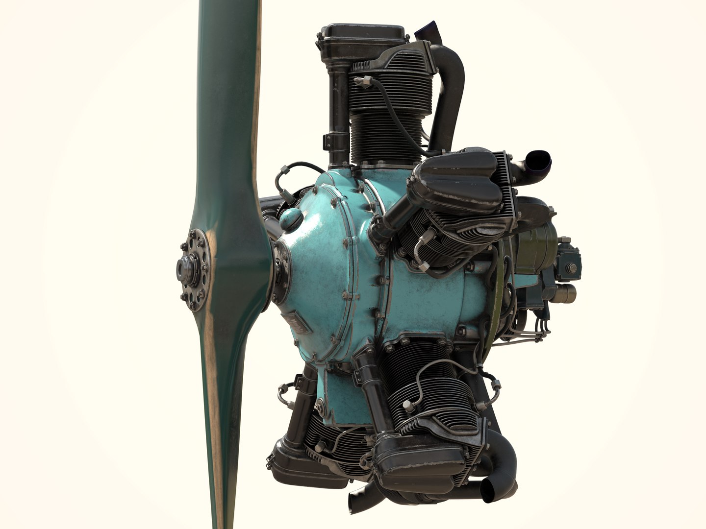 Shvetsov M-11 Radial Aircraft 3D Model - TurboSquid 1552317