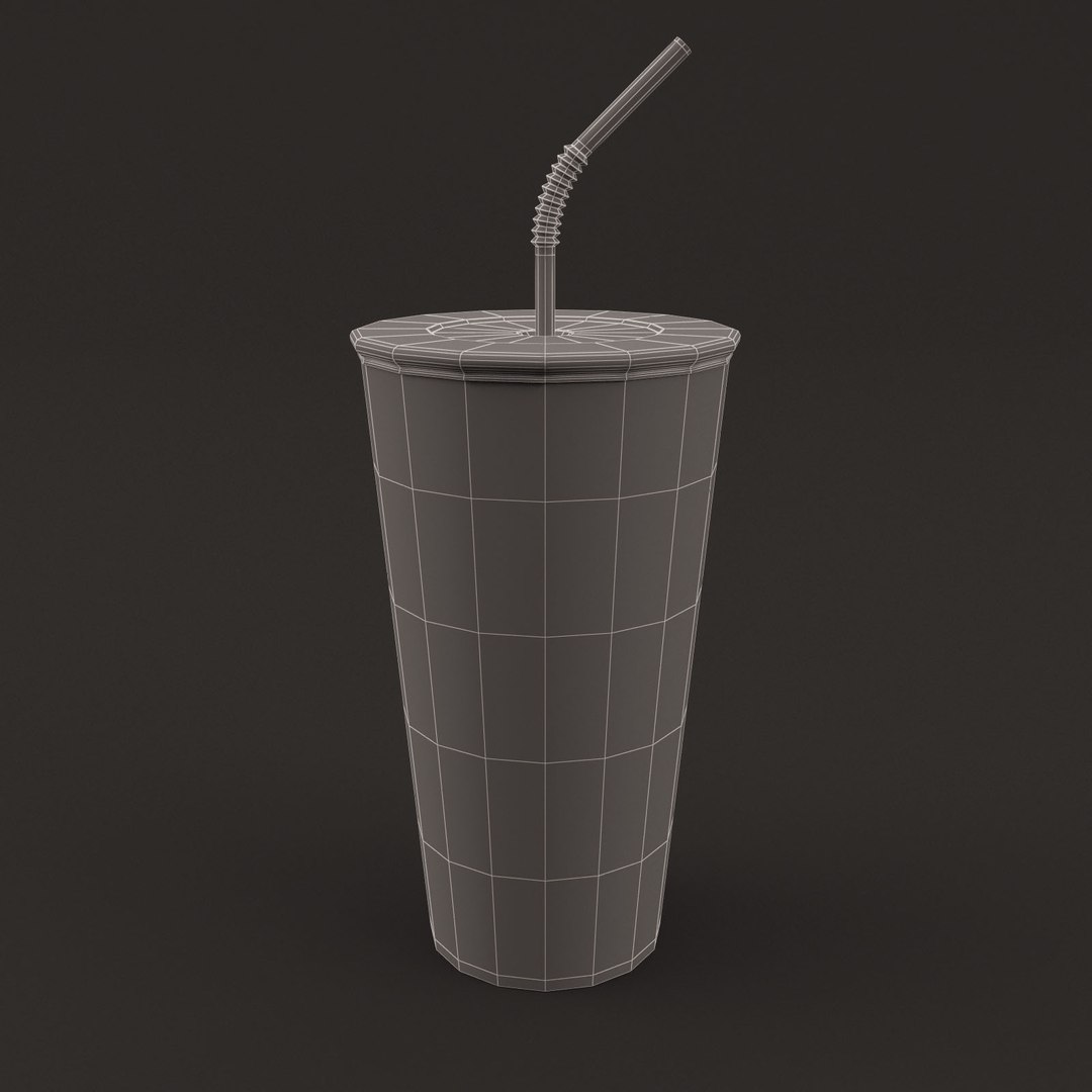 Paper Cup 3d Obj