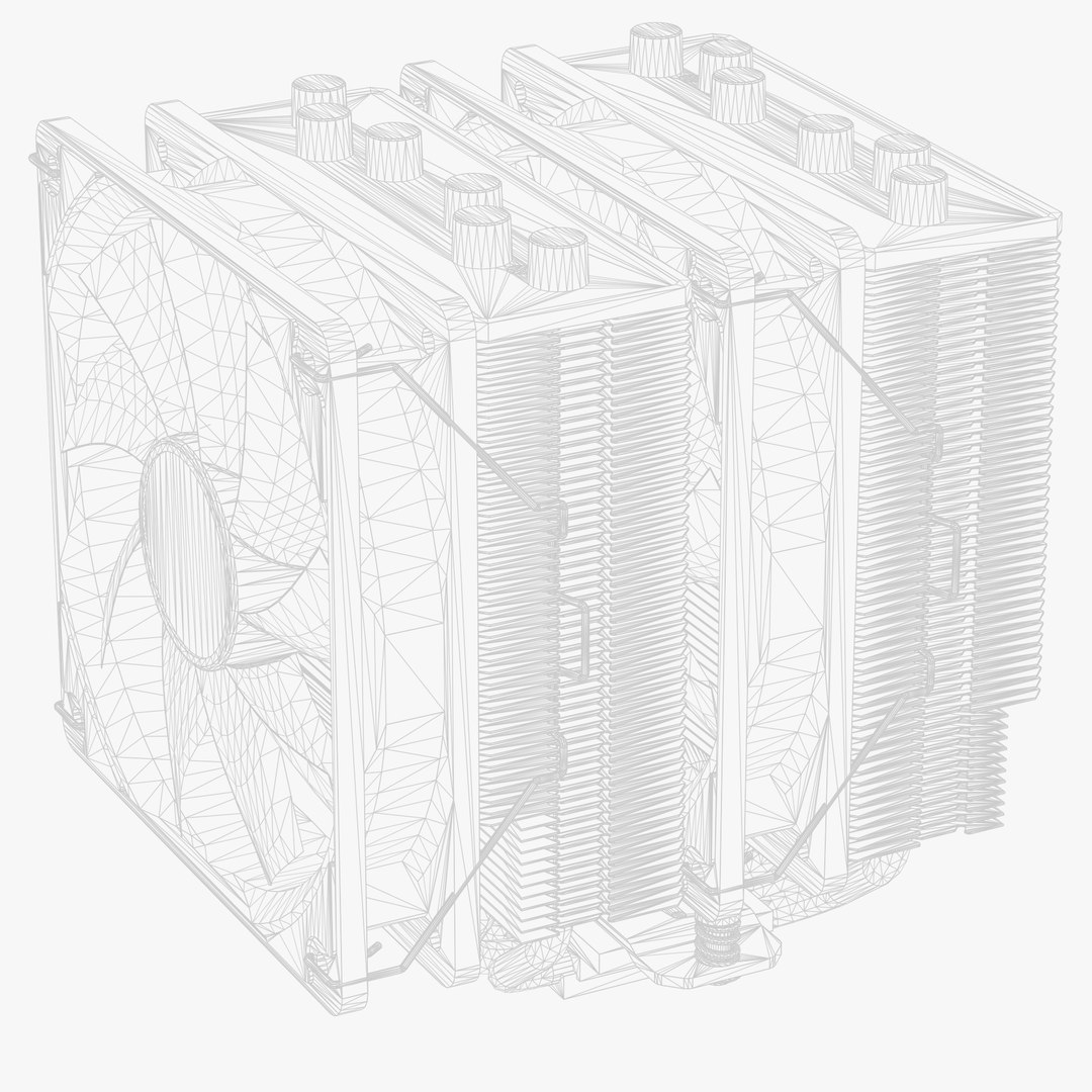 3D Model Cooler Fan Tower - TurboSquid 2188812