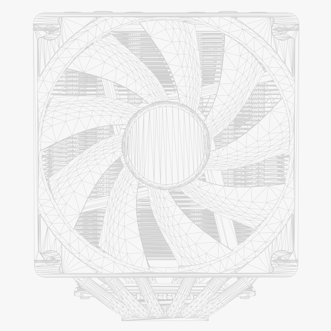 3D Model Cooler Fan Tower - TurboSquid 2188812