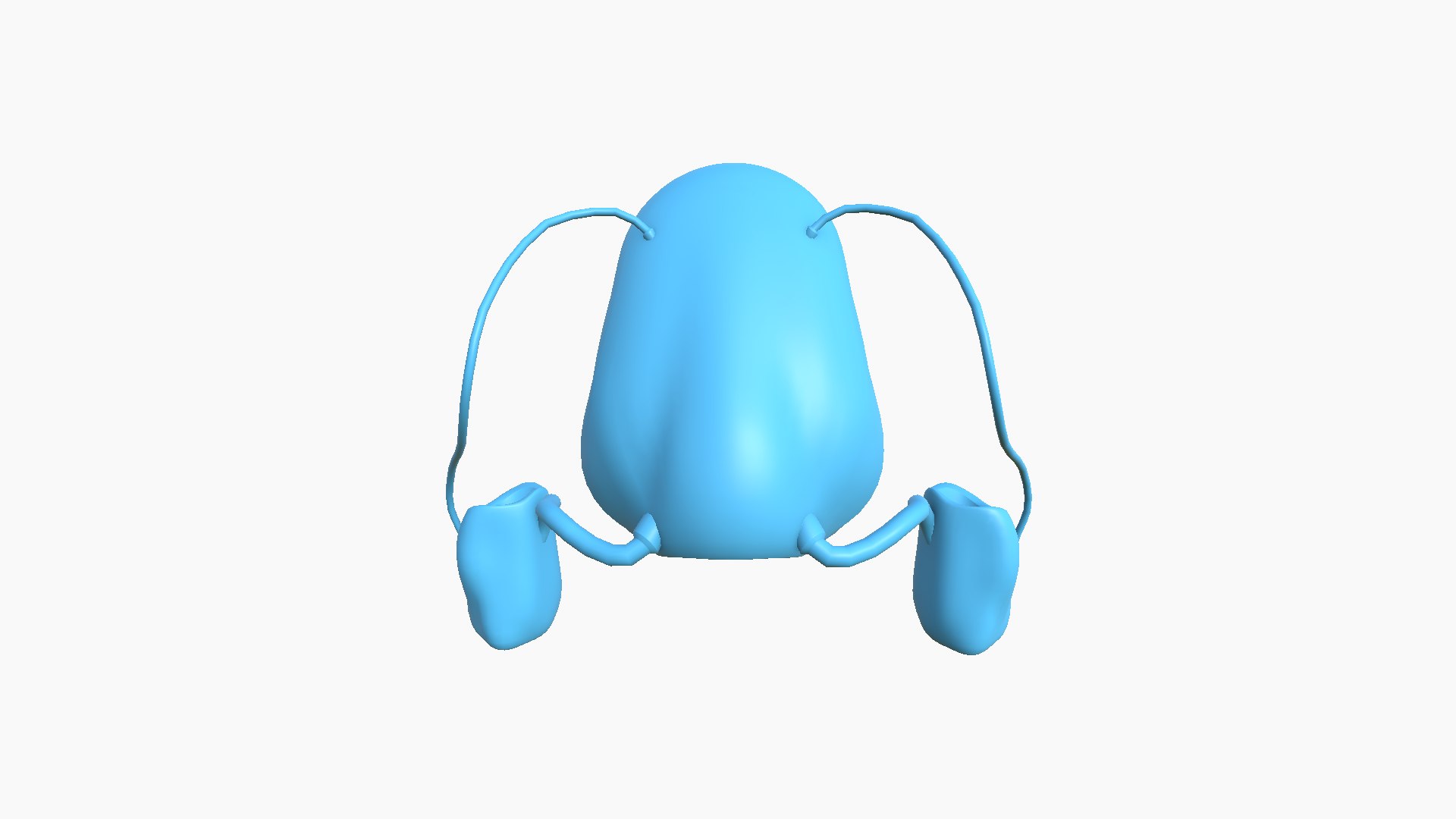 Jetpack H01 White Blue - SciFi Character Design 3D Model - TurboSquid ...