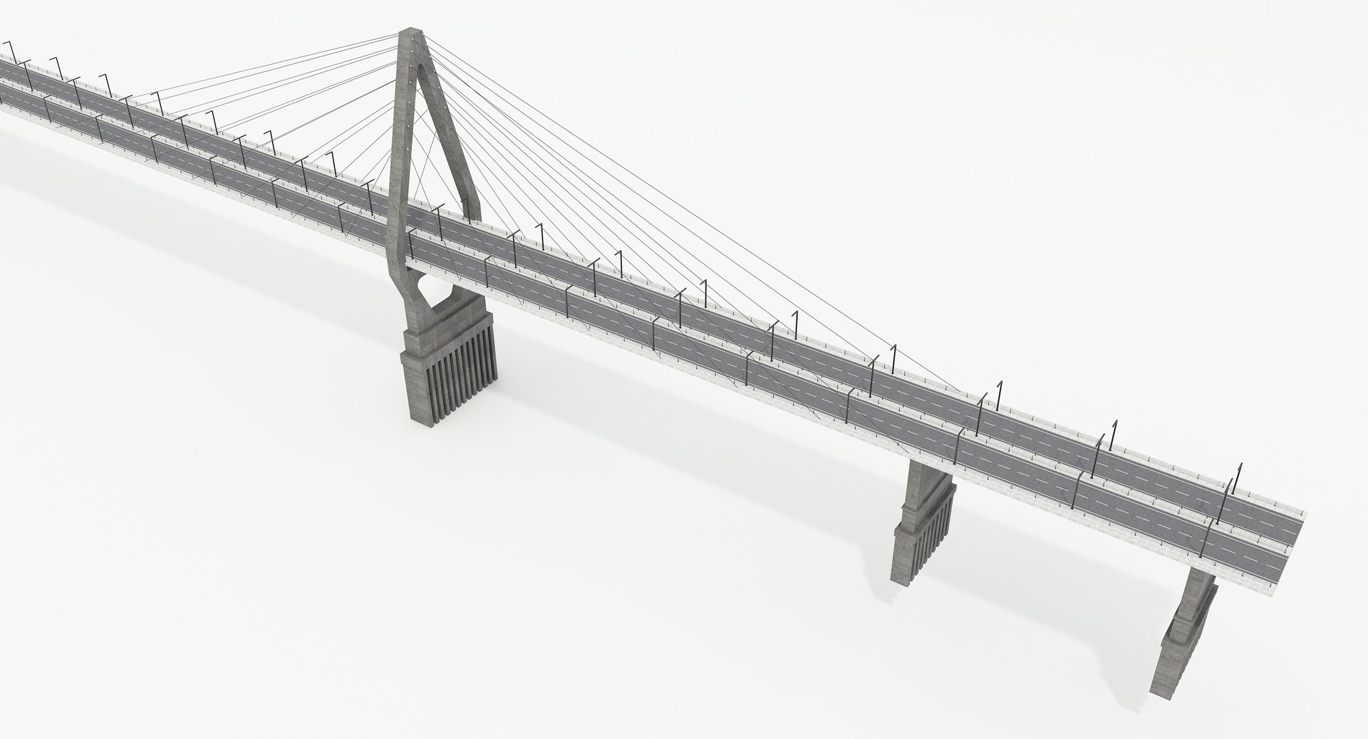 Architecture Bridge 3D - TurboSquid 1331381