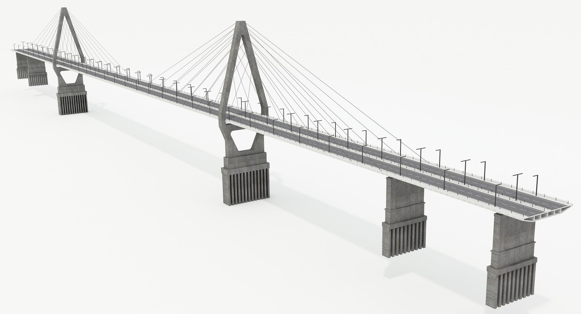 Architecture Bridge 3D - TurboSquid 1331381