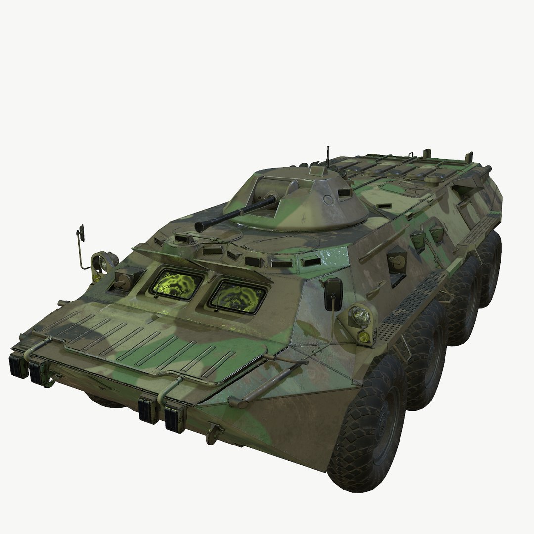 3D BTR-80 - TurboSquid 2377947