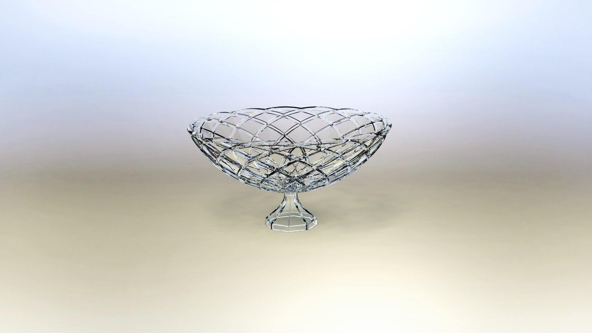 Crystal Fruit Bowl Model - TurboSquid 2331685