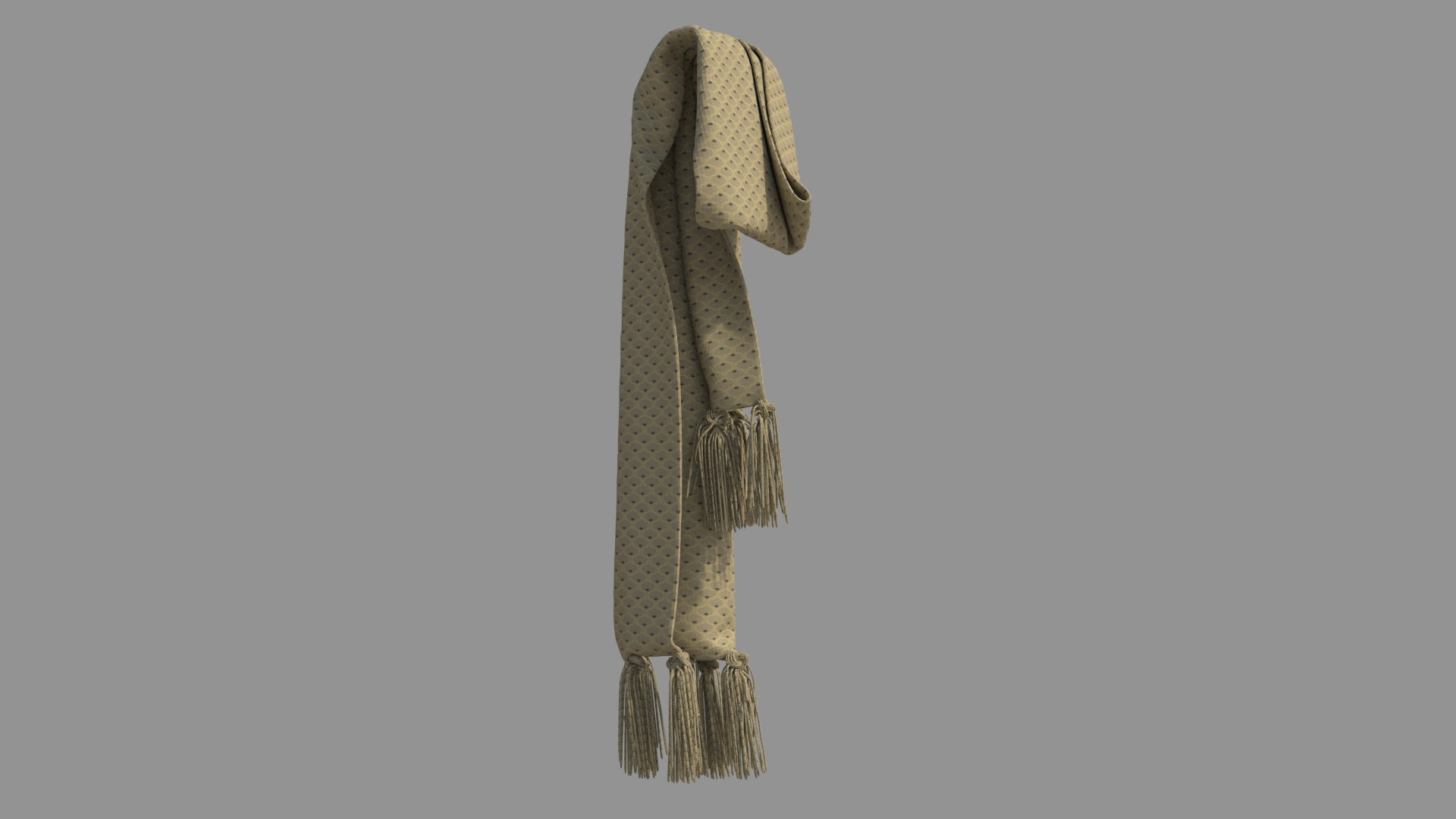 Scarf 3D Model - TurboSquid 1975378