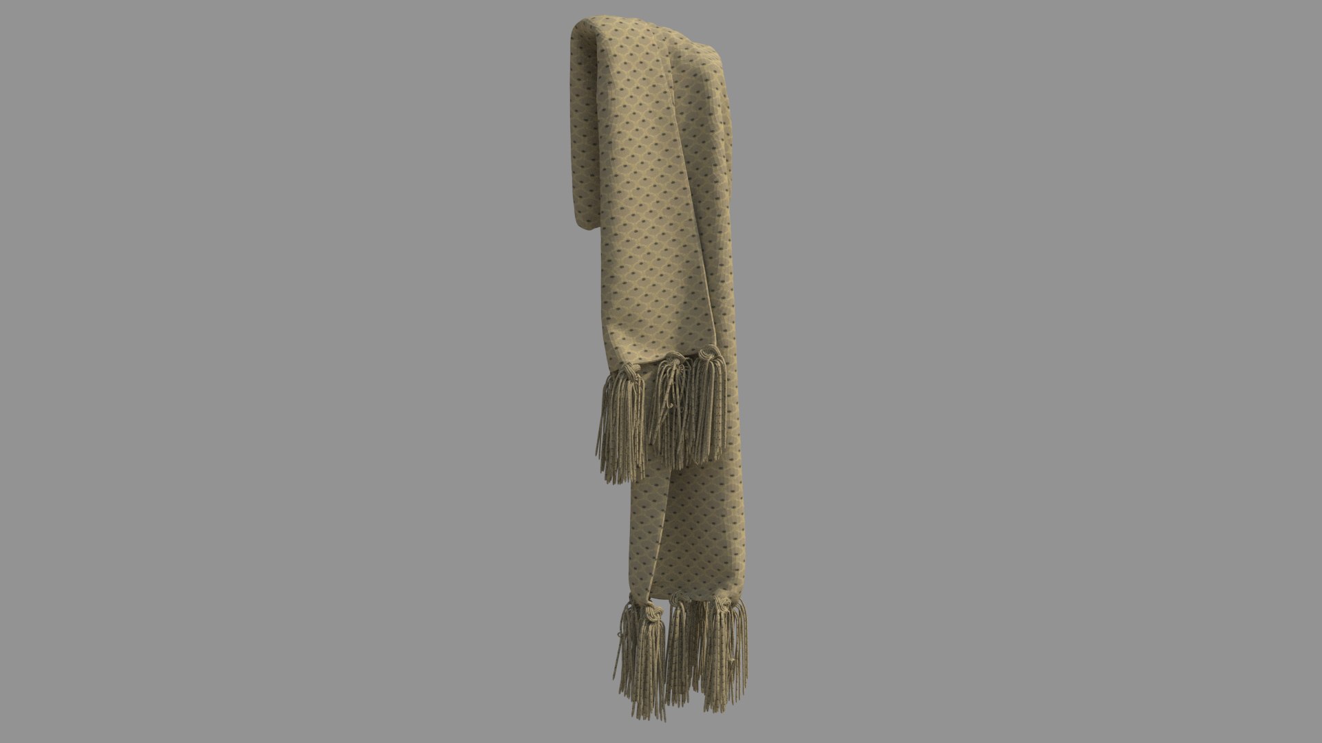 Scarf 3D Model - TurboSquid 1975378