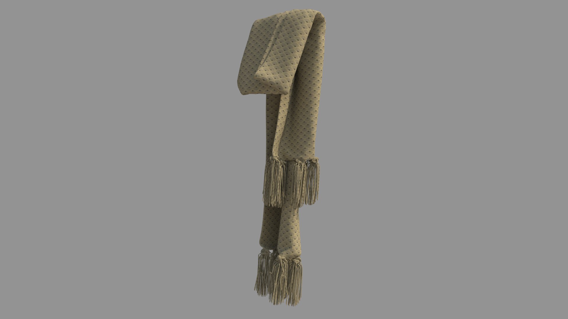 Scarf 3D Model - TurboSquid 1975378