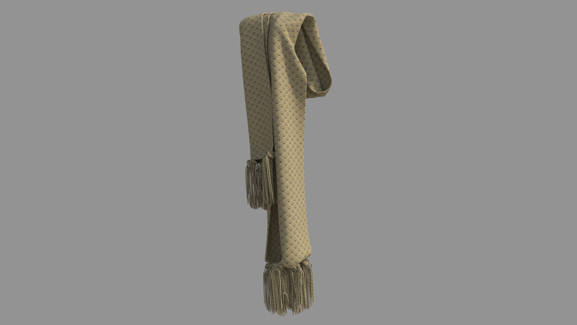 Scarf 3D Model - TurboSquid 1975378