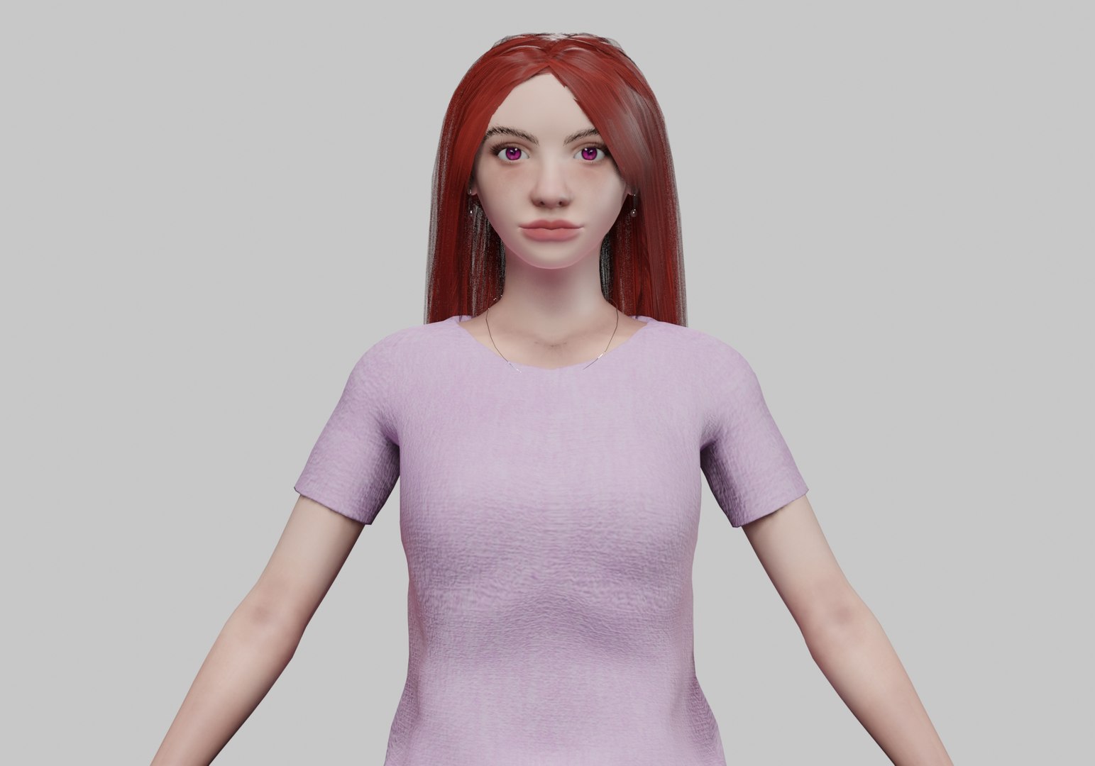 3D Pretty Standard Woman V30346 Model - TurboSquid 2265313