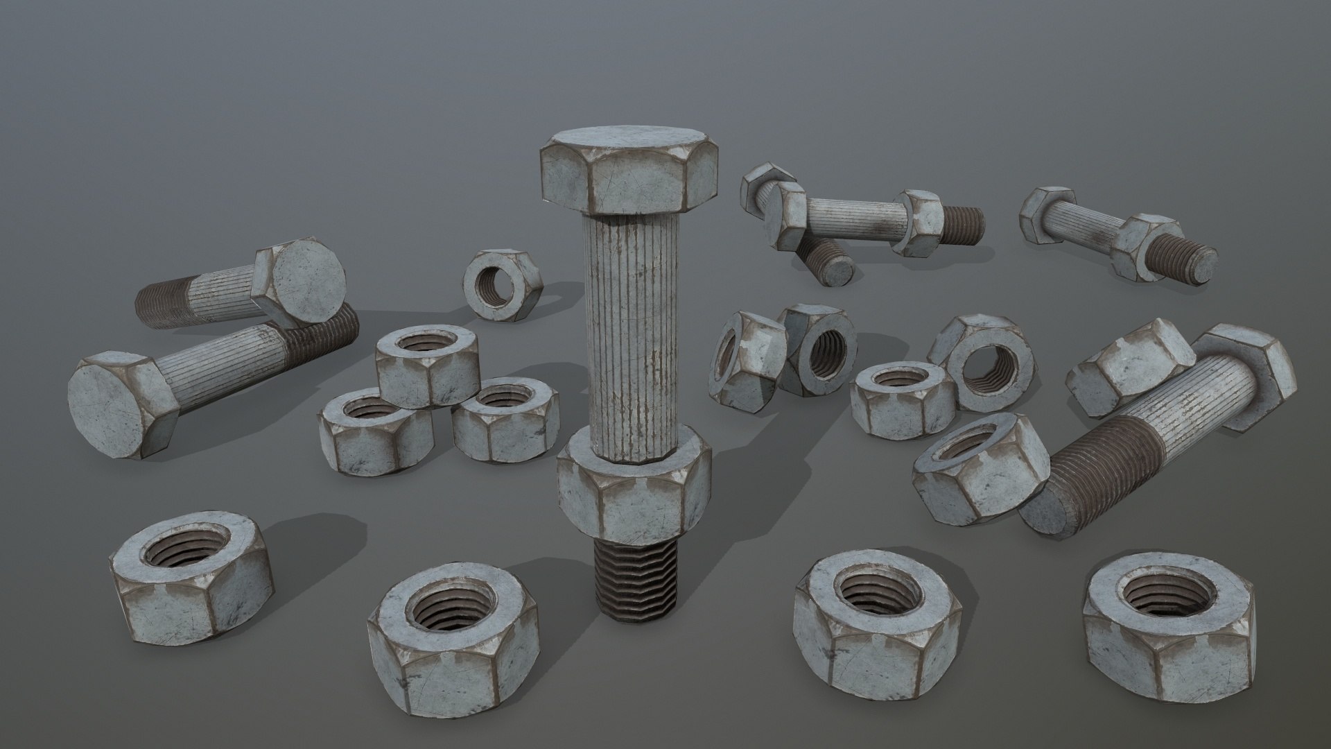 Bolts 3D Model - TurboSquid 1521987