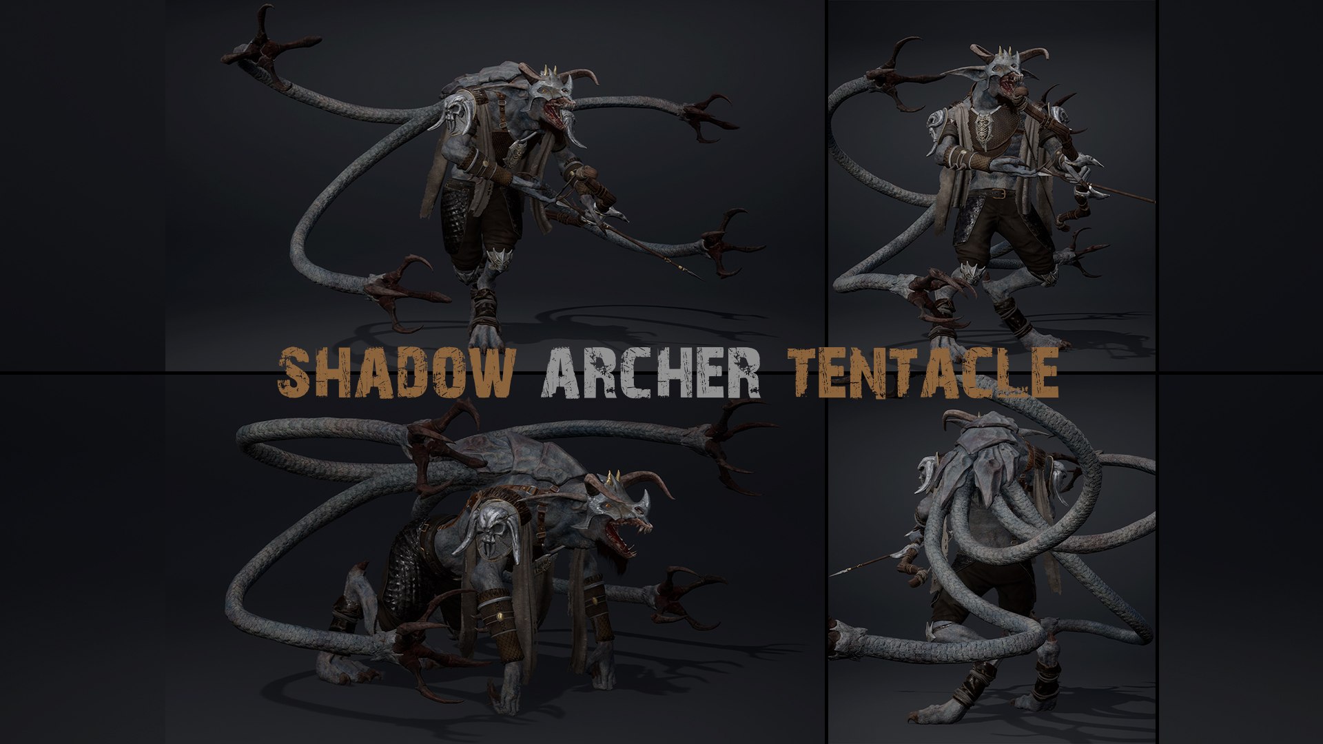 Shadow Archer Tentacle 3D Model - TurboSquid 2320811
