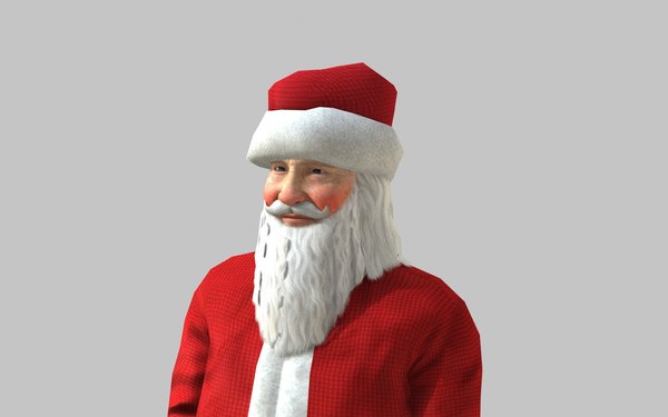 3D model Santa Claus Doll 005 - TurboSquid 1815005