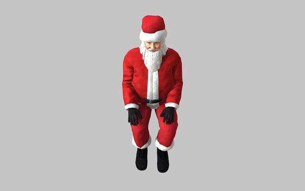 3D model Santa Claus Doll 005 - TurboSquid 1815005
