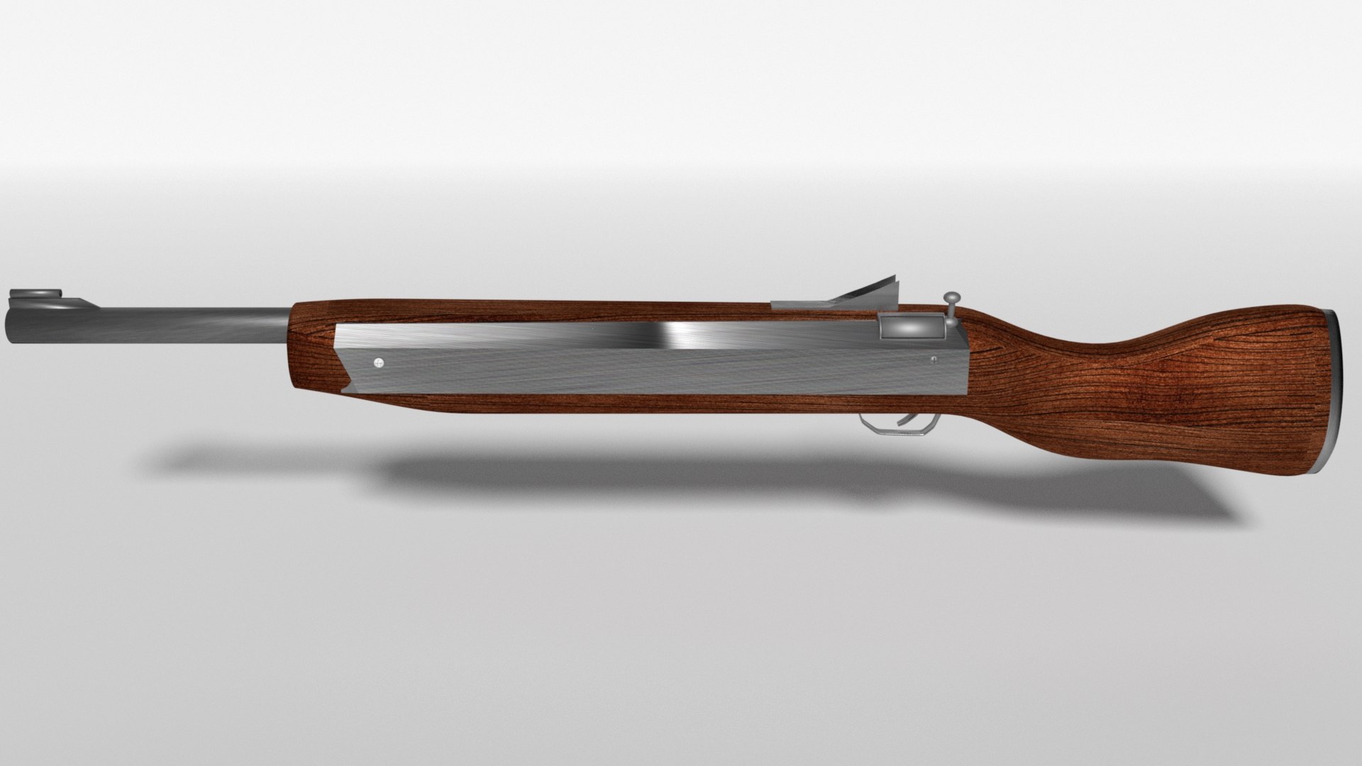 3D Simple Rifle Model - TurboSquid 1158672