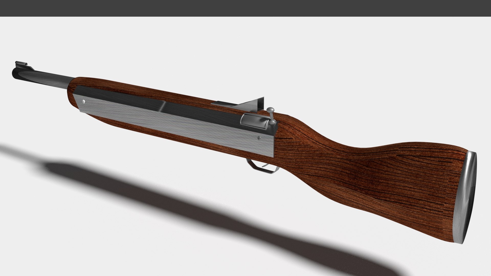 3D Simple Rifle Model - TurboSquid 1158672