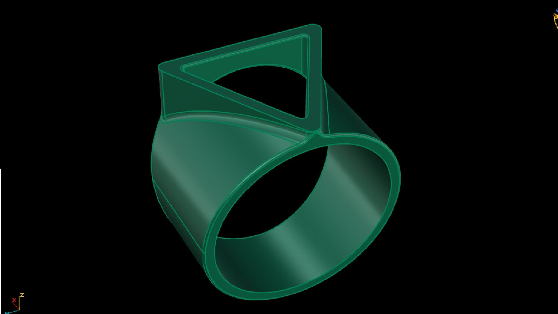 Triangle Ring Model - TurboSquid 1505776