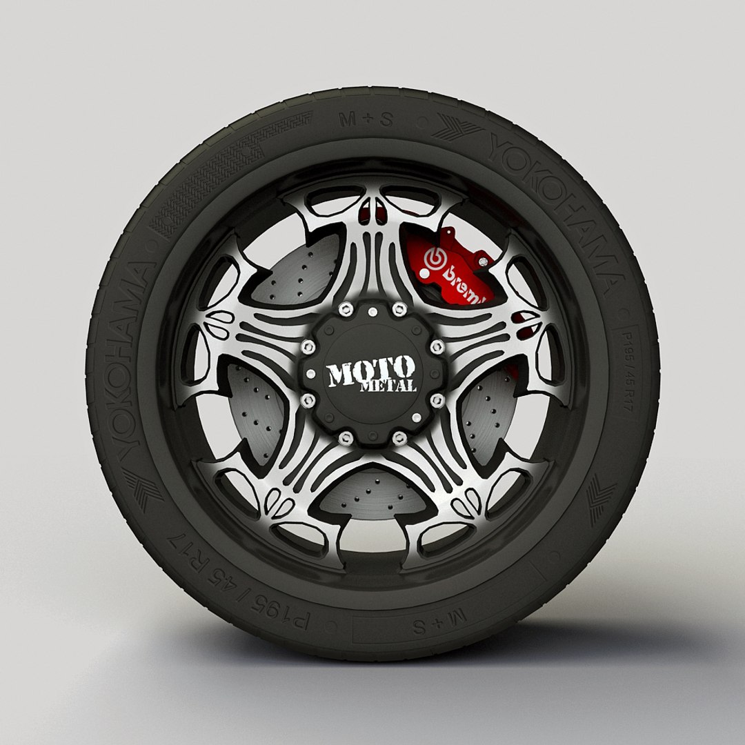 Metal 909 Skull Rim Obj