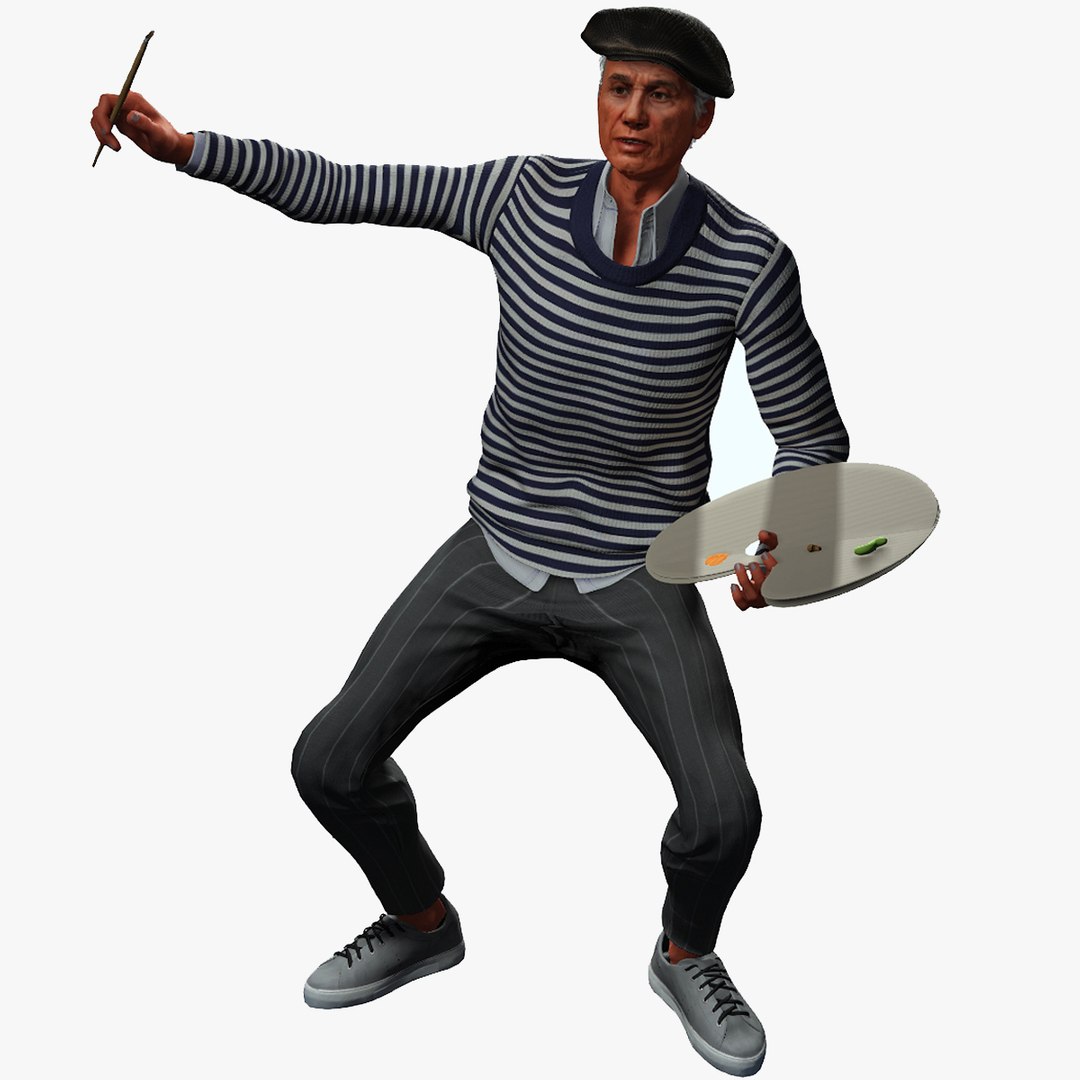 Pablo Picasso model - TurboSquid 2079979