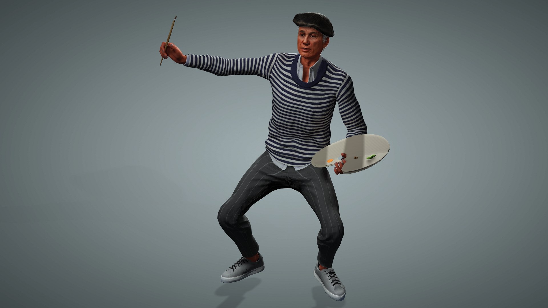Pablo Picasso Model - TurboSquid 2079979