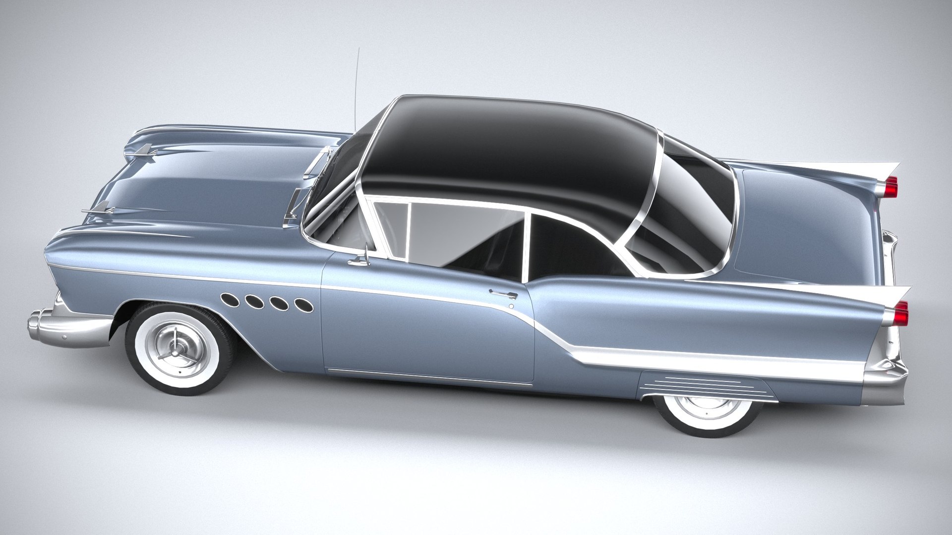 3D generic american car model - TurboSquid 1615390