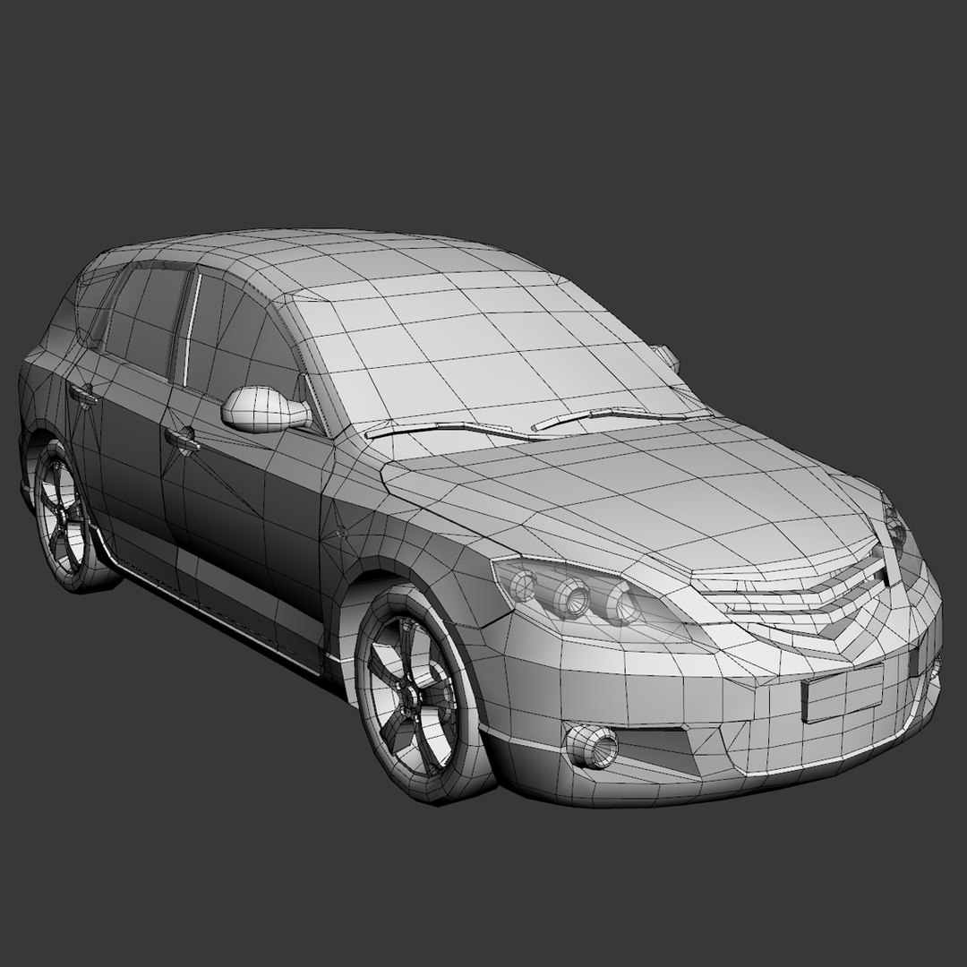 3d Model Mazda 3
