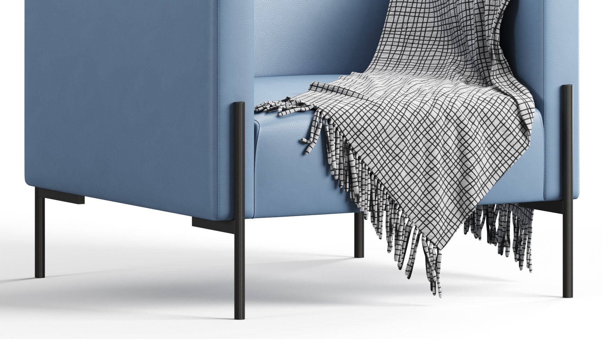3D Bosco Chair Land Blue Model - TurboSquid 2285748
