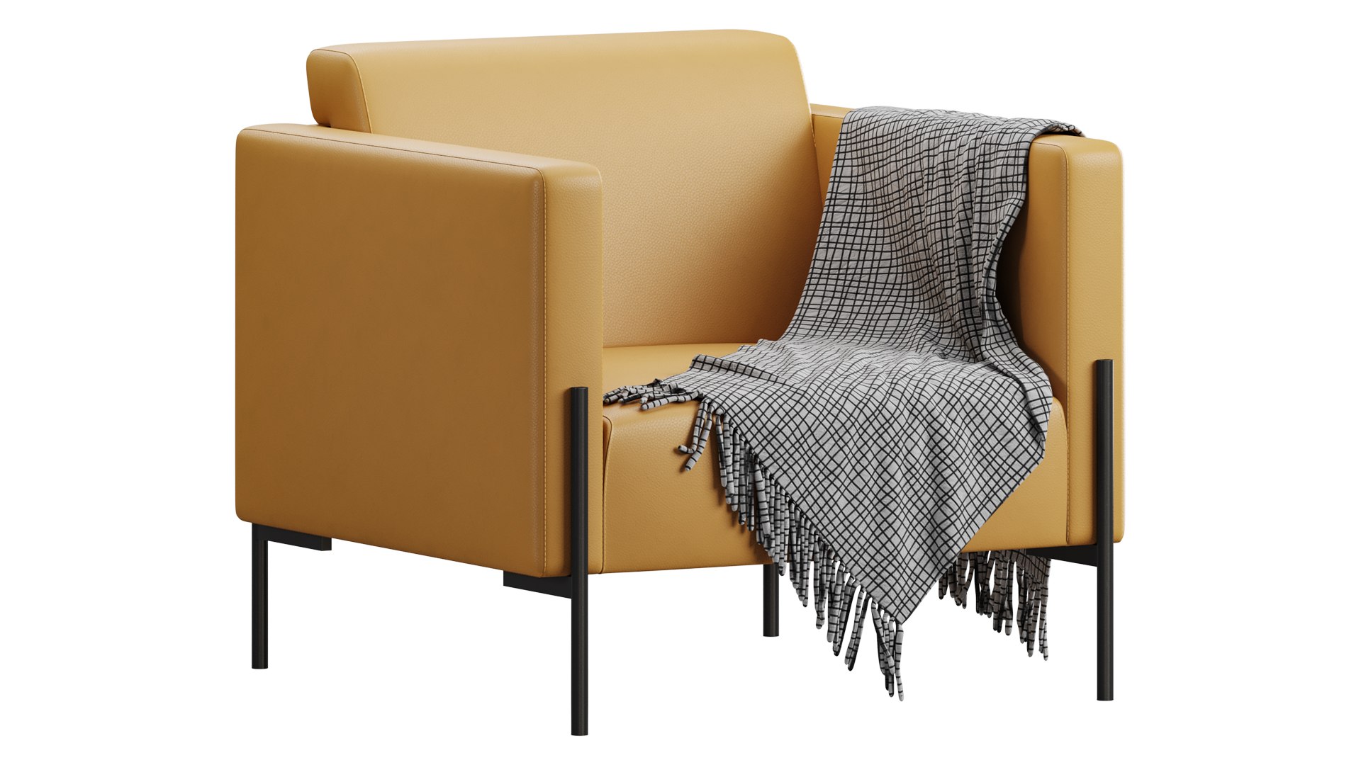3D Bosco Chair Land Blue Model - TurboSquid 2285748
