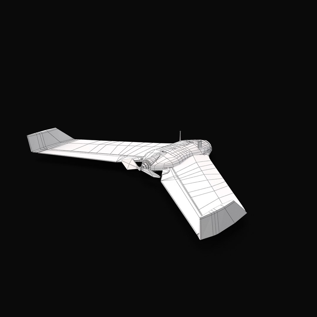 Parrot Sensefly Ebee 3d Model