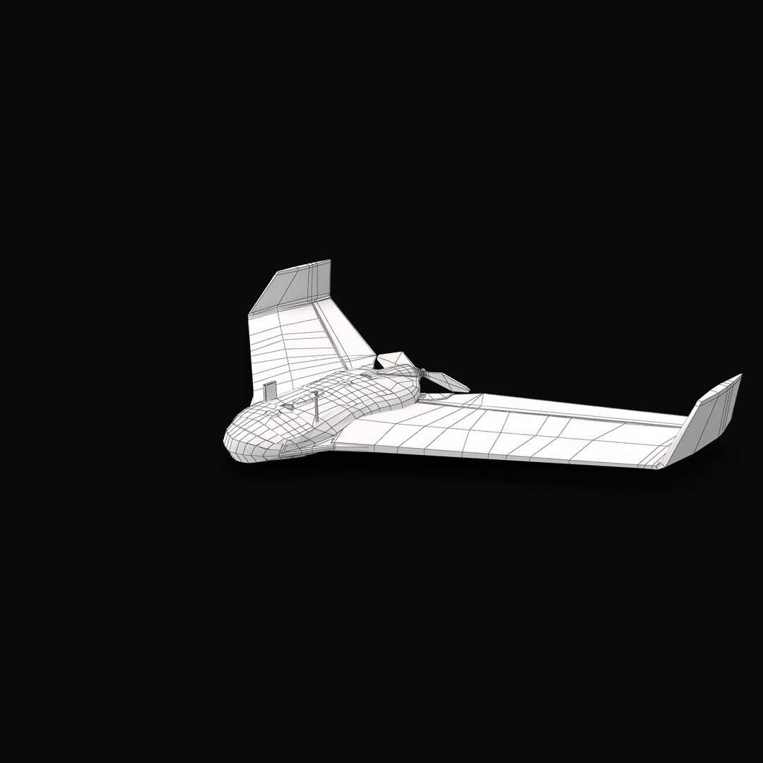 Parrot Sensefly Ebee 3d Model