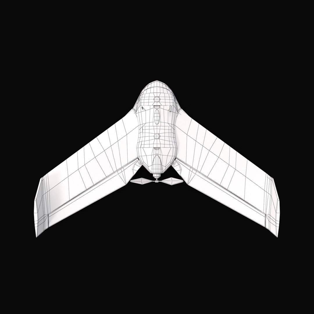 Parrot Sensefly Ebee 3d Model