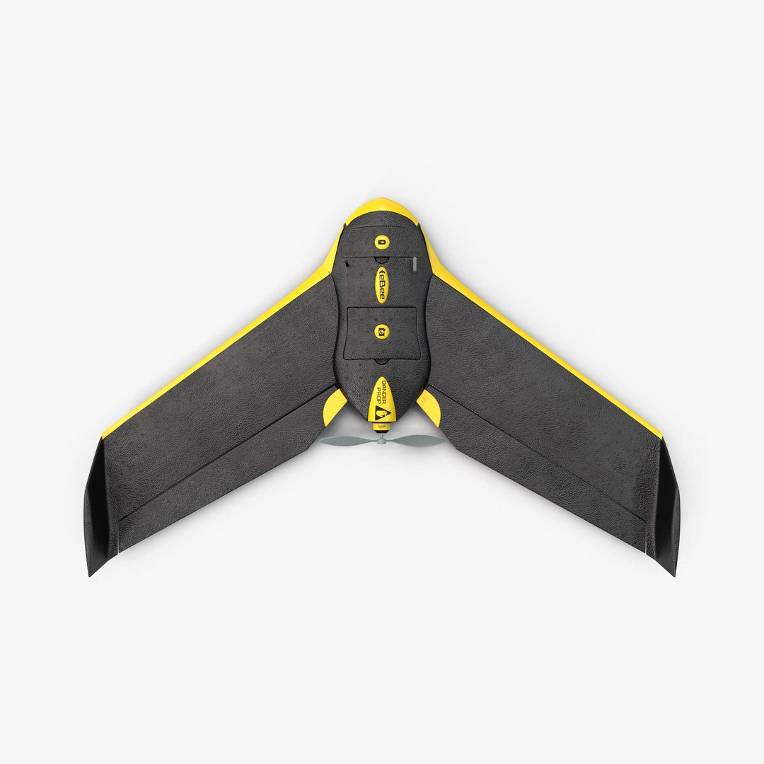 Parrot Sensefly Ebee 3d Model