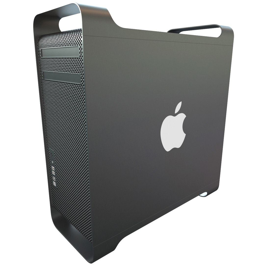 3d apple mac pro v2