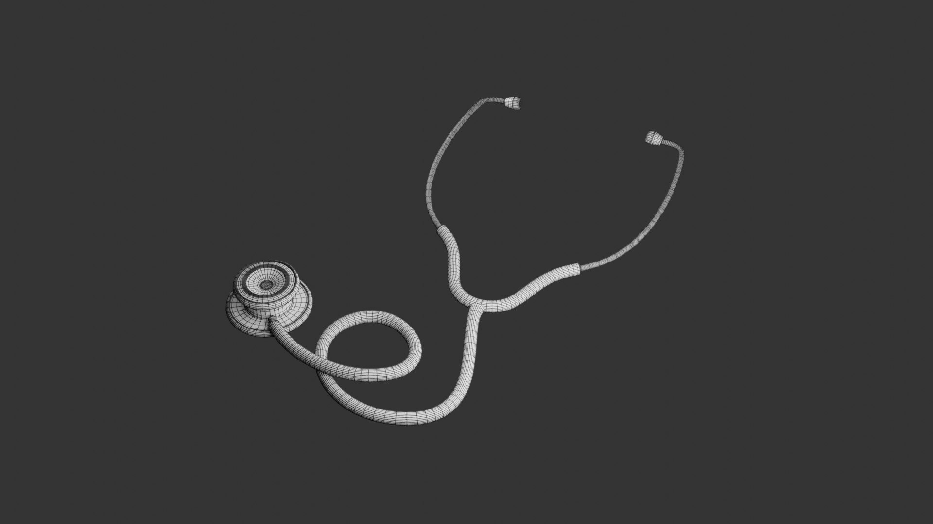 Doctors Tool Stethoscope 3D Model - TurboSquid 2063670