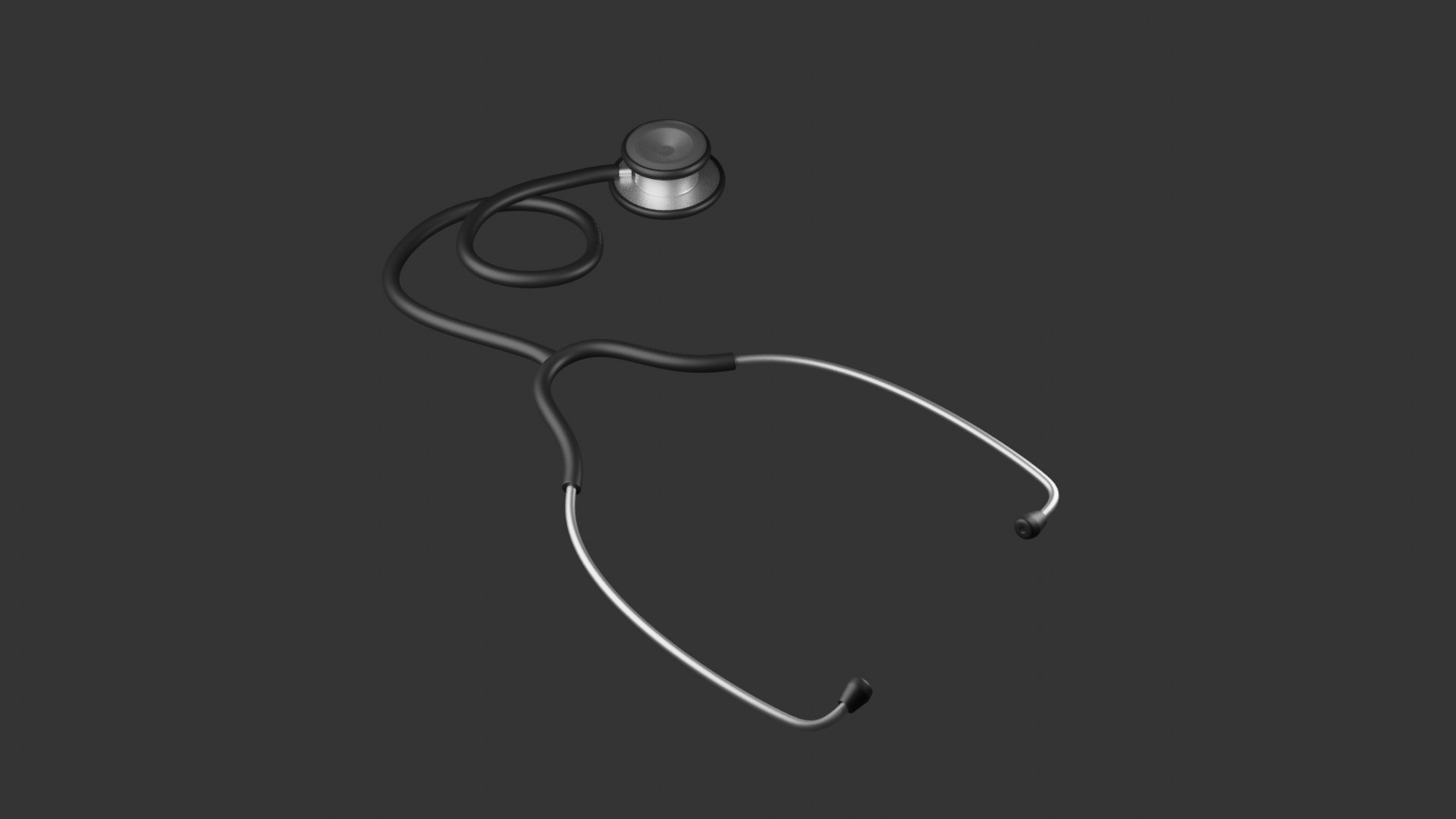 Doctors Tool Stethoscope 3D Model - TurboSquid 2063670
