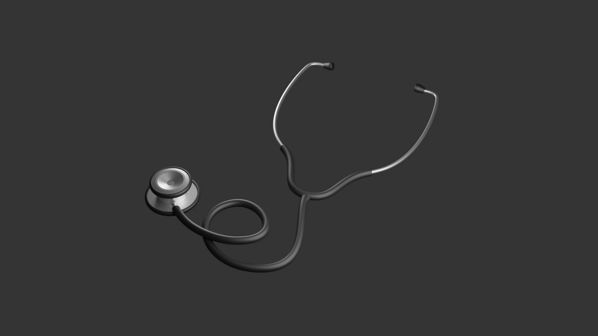 Doctors Tool Stethoscope 3D Model - TurboSquid 2063670