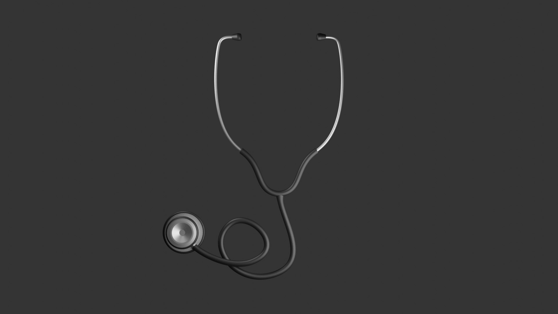 Doctors Tool Stethoscope 3D Model - TurboSquid 2063670