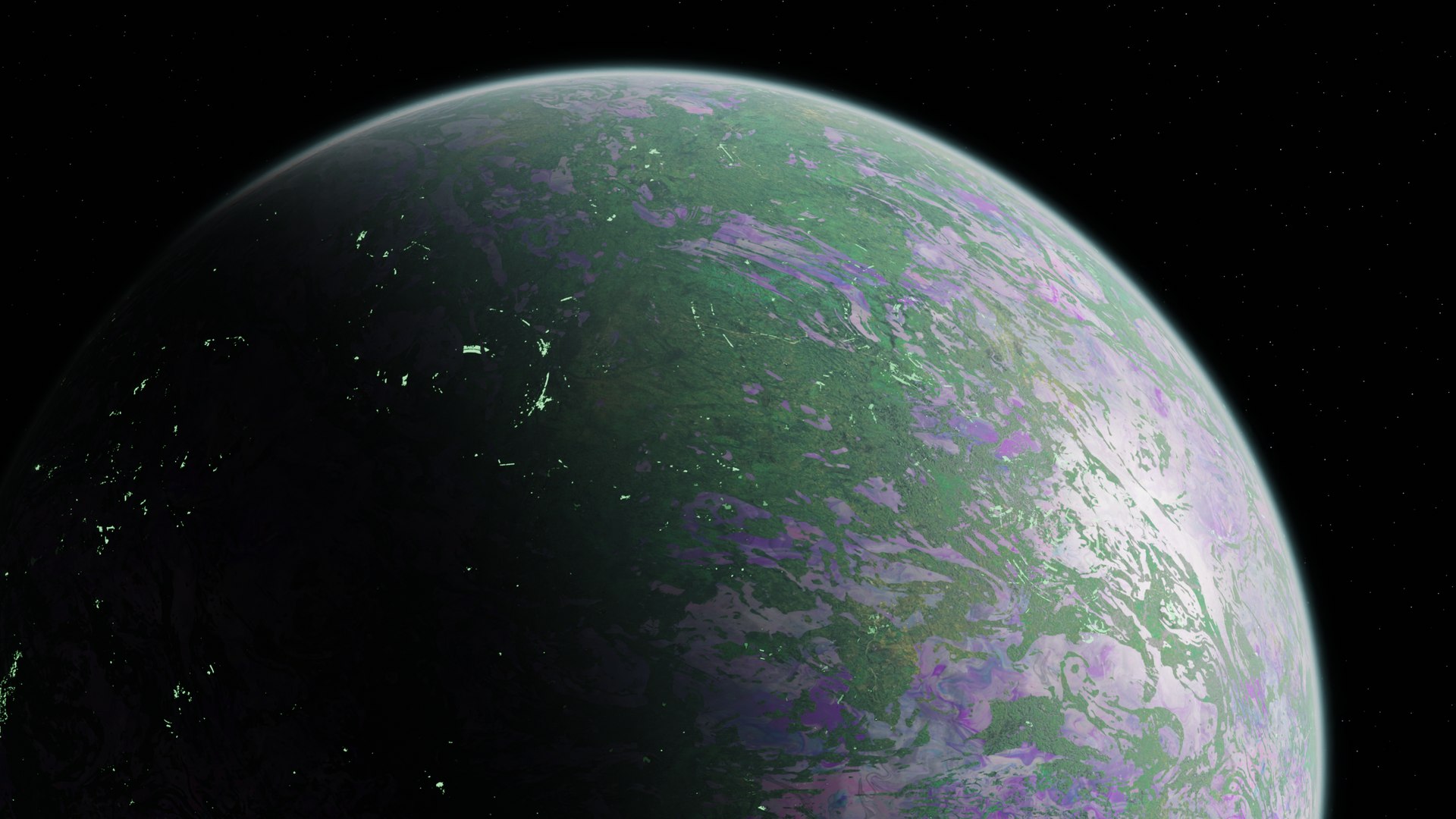 8K Alien Mystical Planet 12 3D Model - TurboSquid 1931010