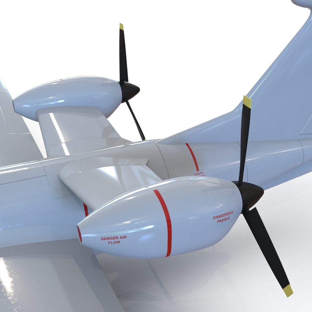 3d model bae systems mantis uav